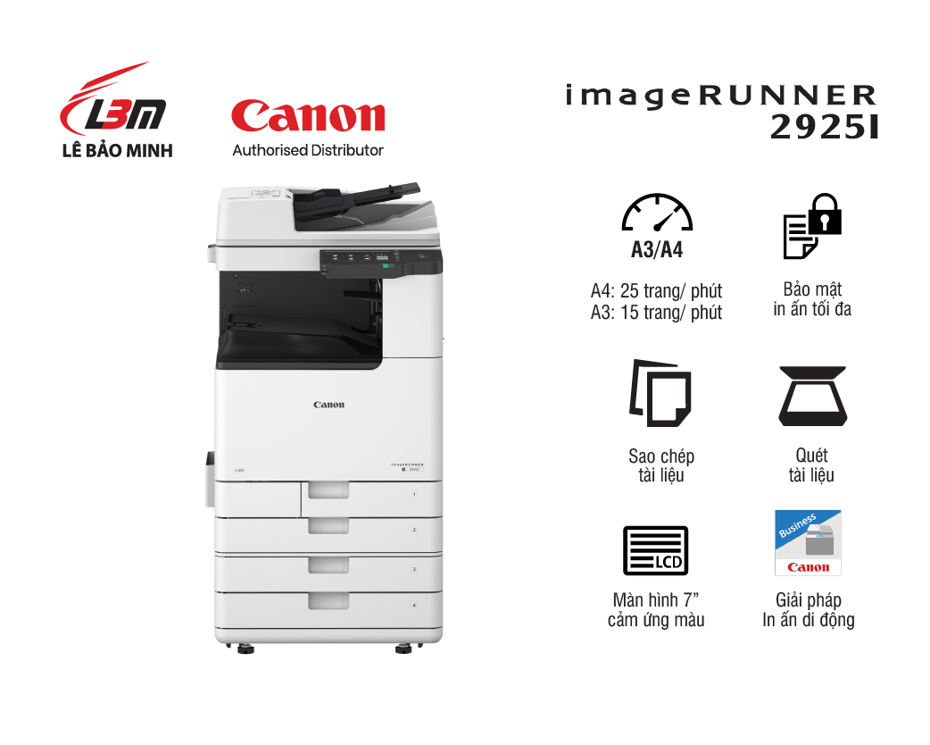 iR2925i Máy photocopy Canon